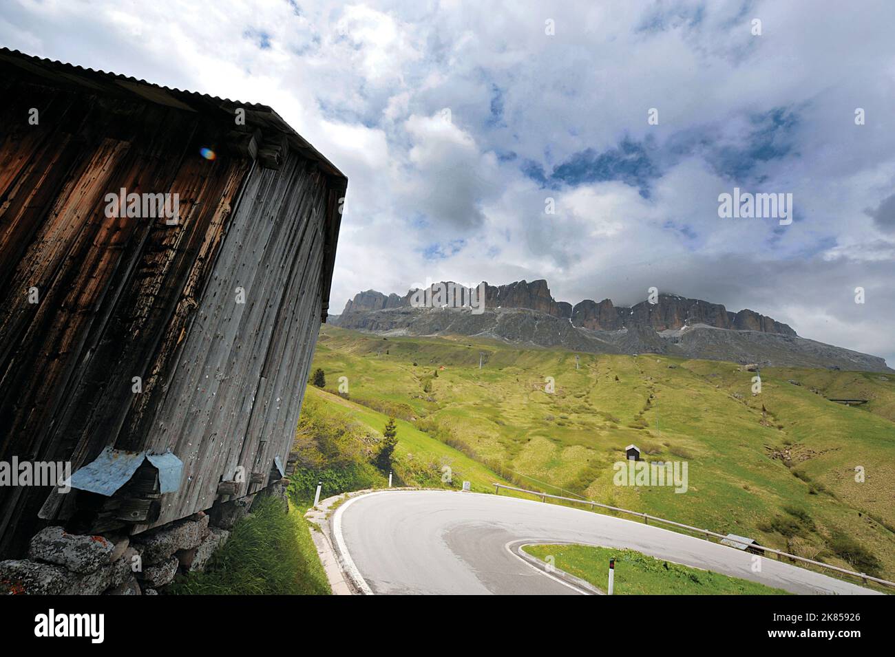 Passo Pordoi, Italy as published in the book Mountain High, The ...