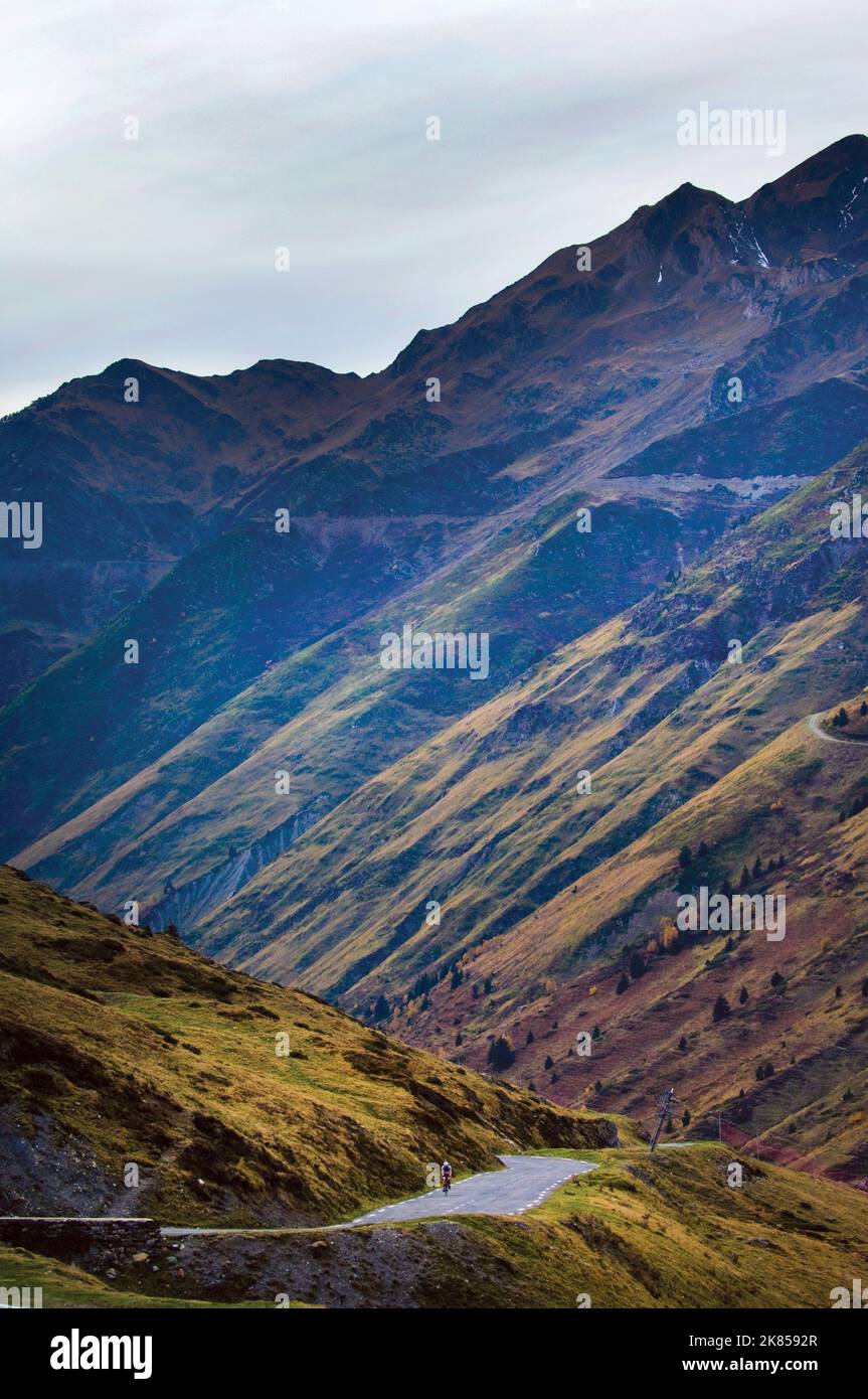 Col du Tourmalet, France as published in the book Mountain High, The ...