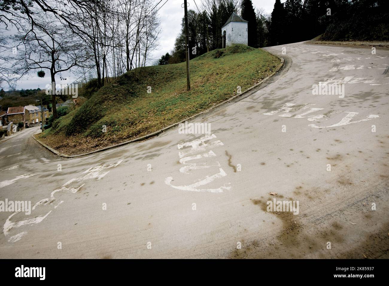 Mur de Huy, Belgium as published in the book Mountain High, The ...