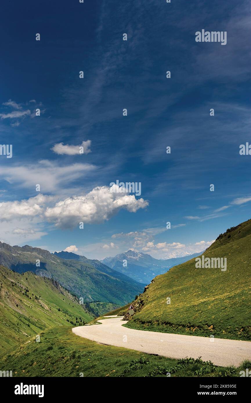 Col du Glandon, Croix de Fer, France as published in the book Mountain ...