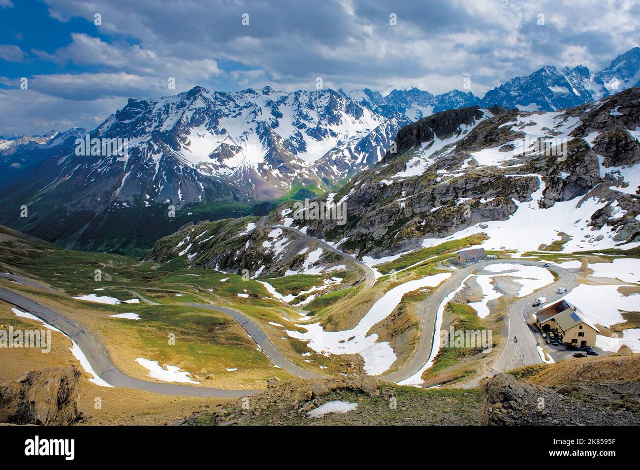 Col du Galibier, France as published in the book Mountain High, The ...