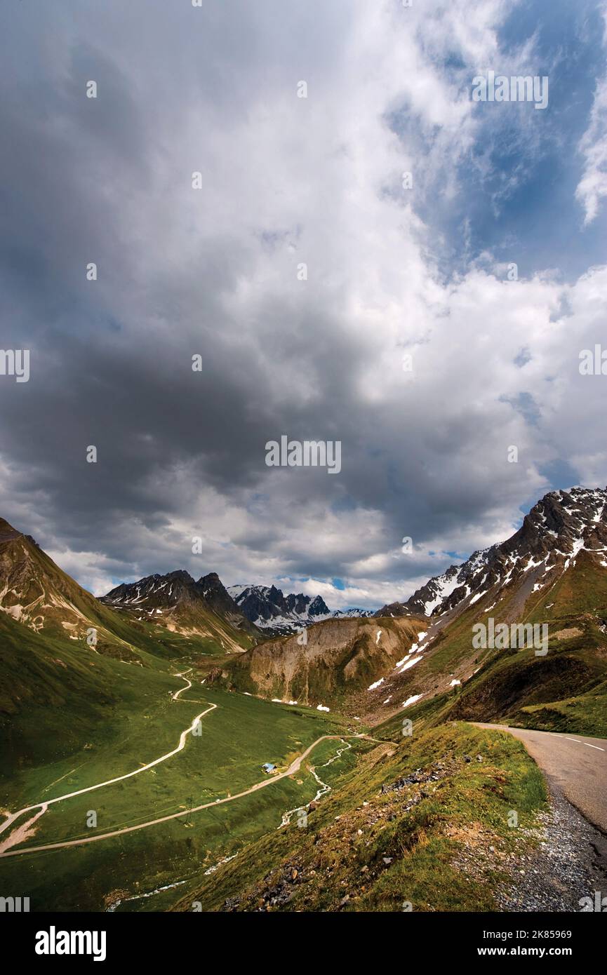 Col du Galibier, France as published in the book Mountain High, The ...