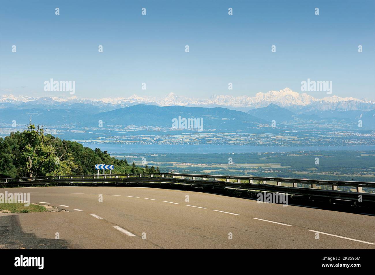 Col de la Faucille, France Switzerland as published in the book ...