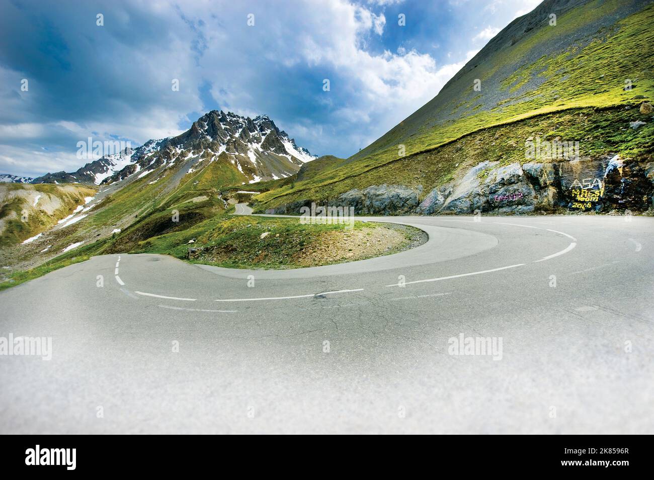 Col du Galibier, France as published in the book Mountain High, The ...