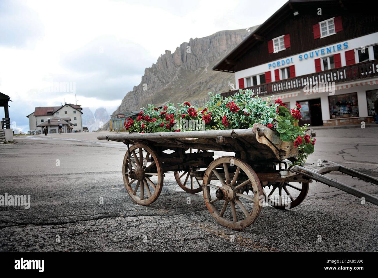 Passo Pordoi, Italy as published in the book Mountain High, The ...