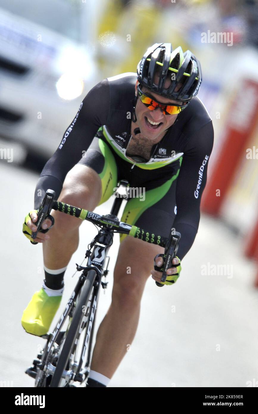 Paris Nice, Col D'Eze final day Time trial, Michael Albassini of Team ...