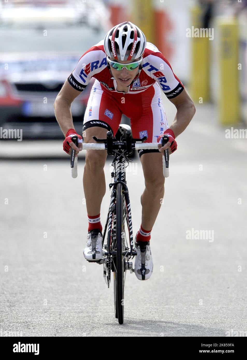 Paris Nice, Col D'Eze final day Time trial, Simon Spilak of Team ...