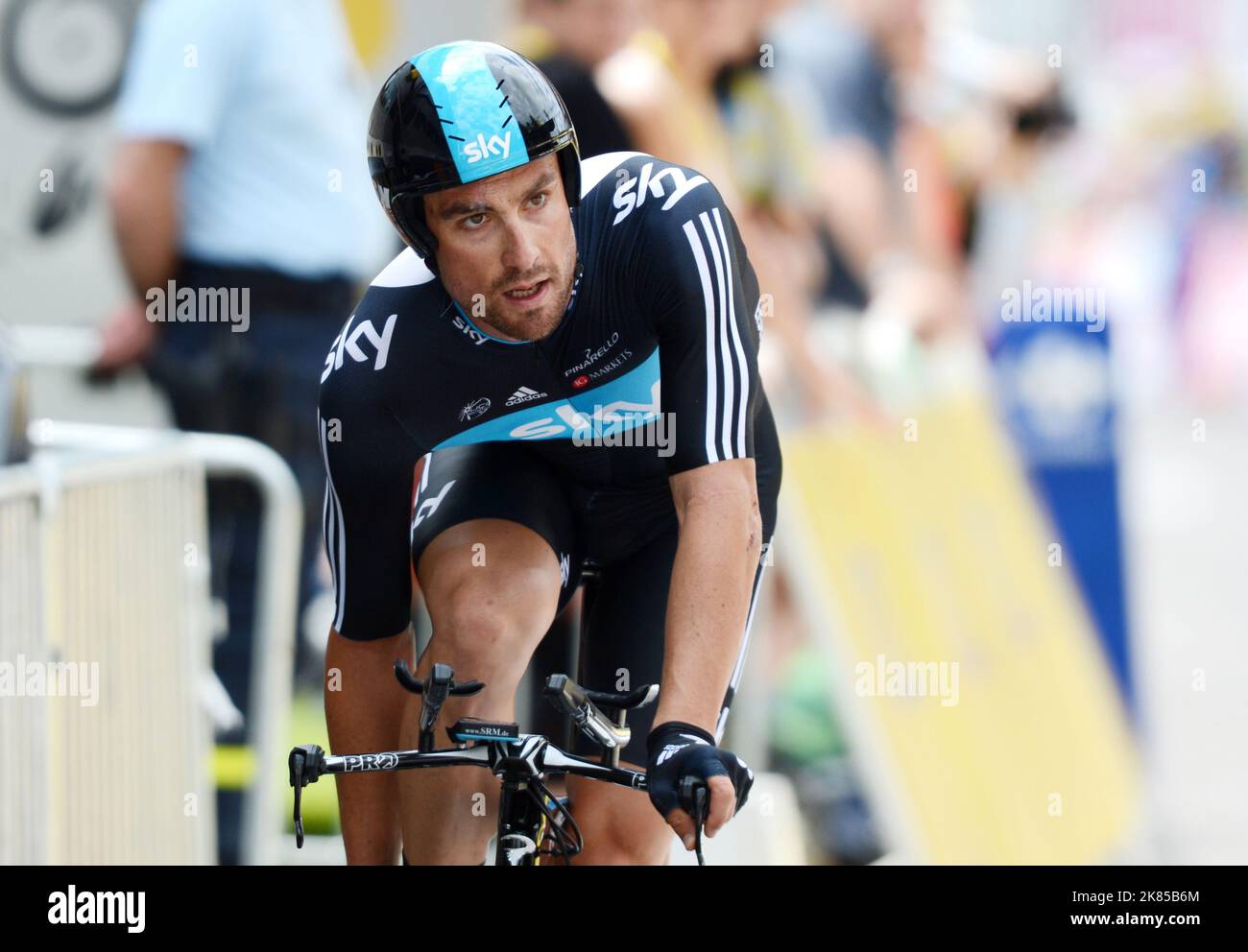 Bernhard Eisel team Sky Procycling, Stage 9 Arc-Et-Senans to Besancon ...