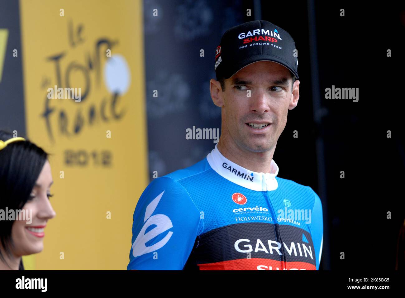 David Millar wins the stage Stock Photo - Alamy