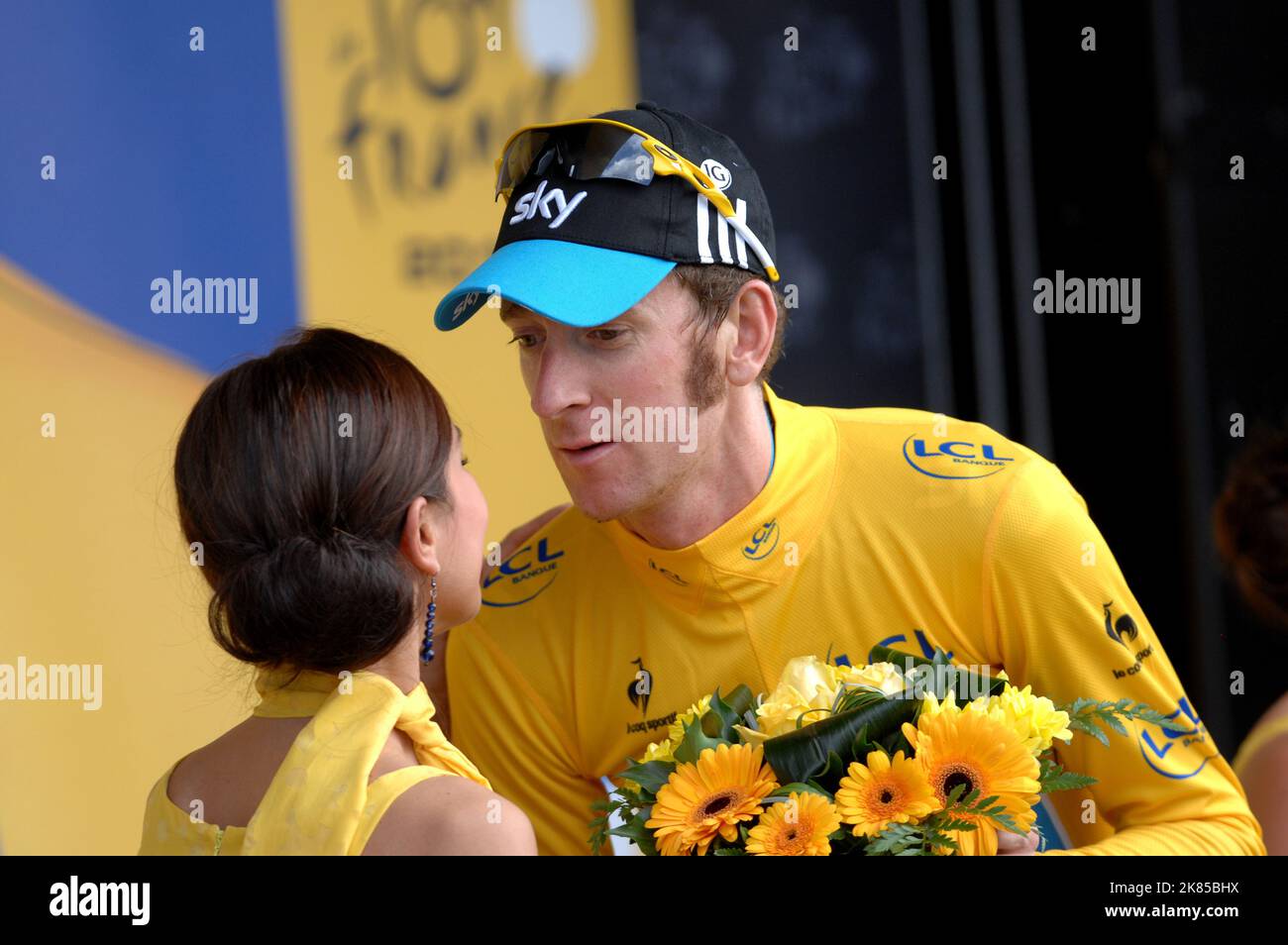 Bradley Wiggins team Sky crossed the finish line in 12th position ...
