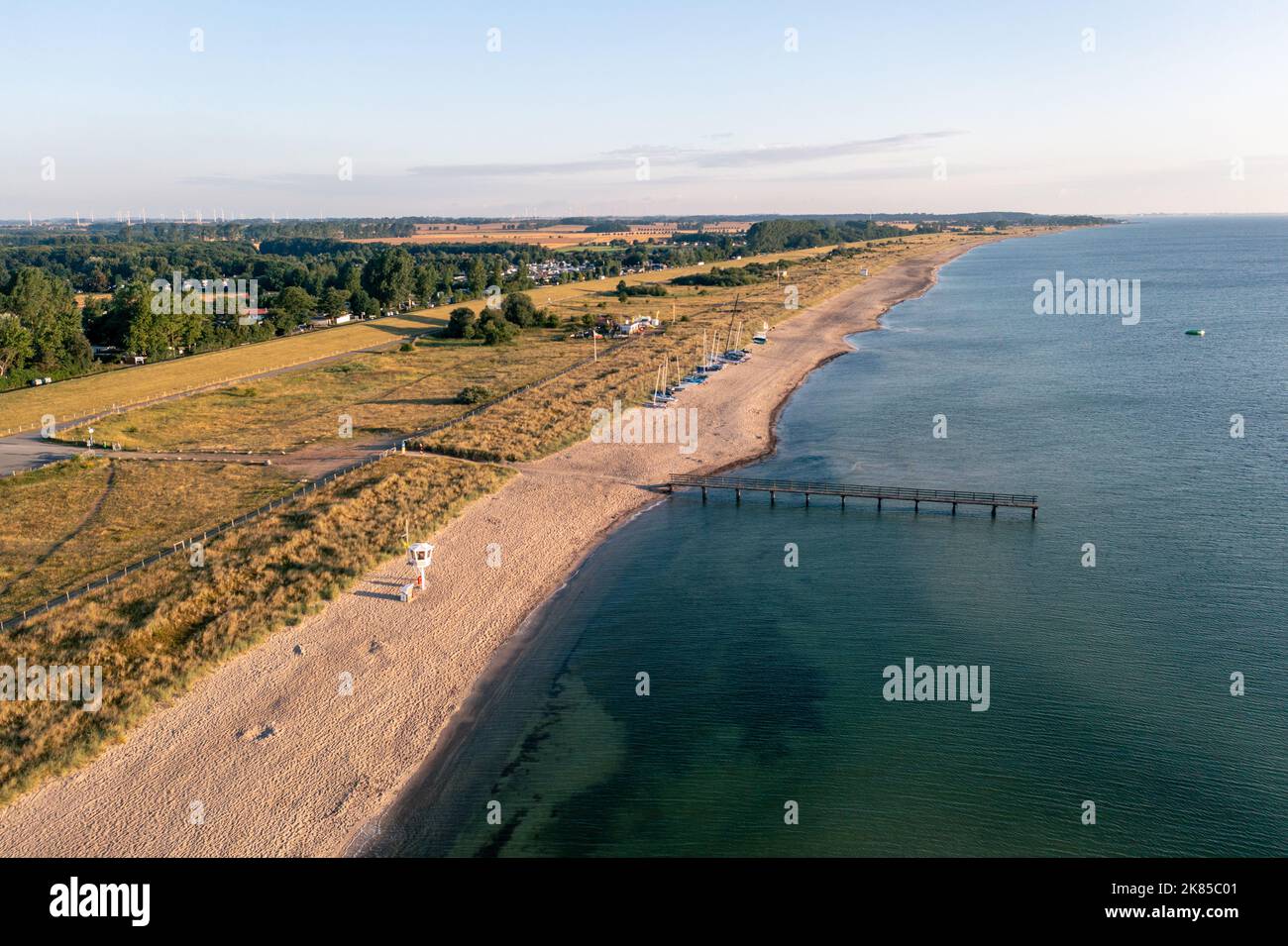 Dahme Beach in Schleswig-Holstein, Germany Stock Photo - Alamy