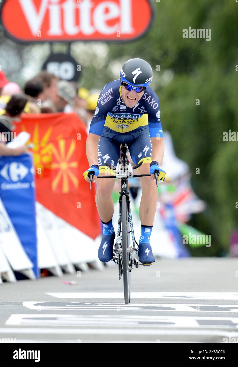 Chris Anker Sorense team Saxo Bank Tinkoff Bank Tour de France 2012 ...