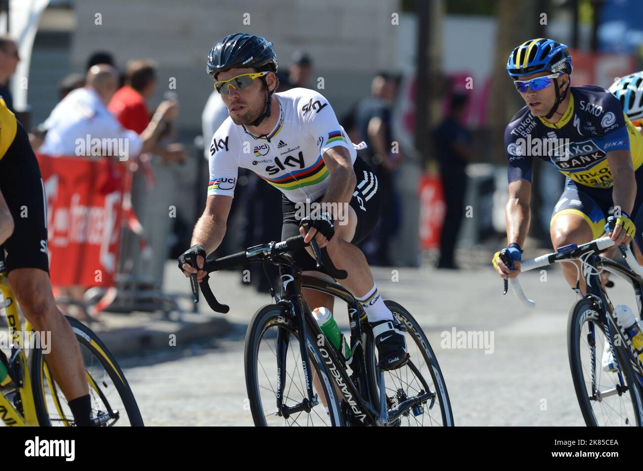 Mark Cavendish Tour de France 2012, Stage 20, final day Paris Stock ...