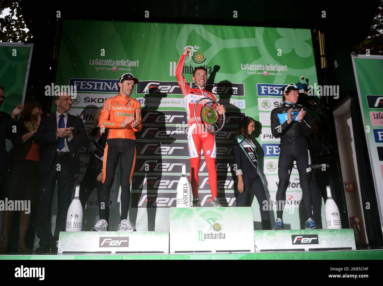 Joaquin Oliver Rodriguez of Team Katusha wins the 2012 Tour of Lombardy ...