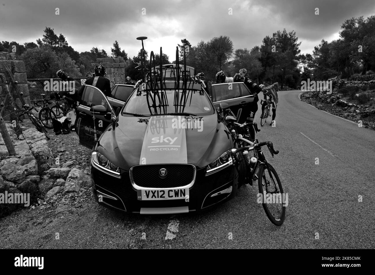 Car cycling Black and White Stock Photos & Images - Alamy