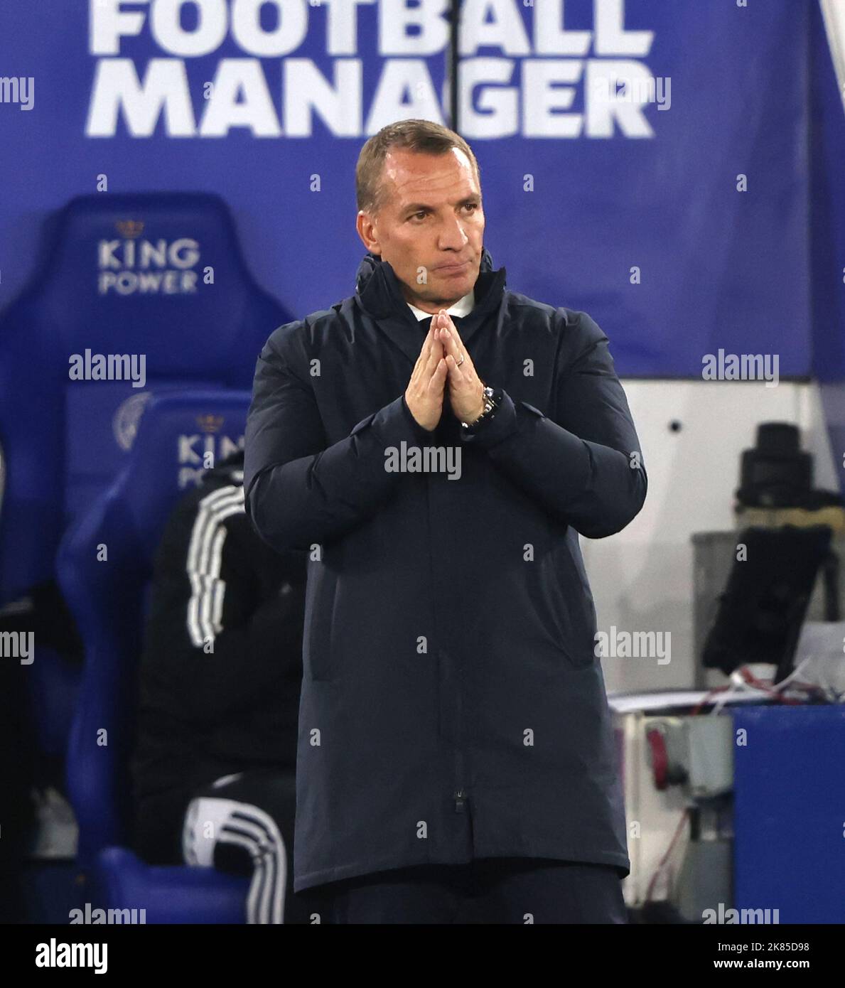 Leicester, UK. 20th Oct, 2022. Brendan Rodgers (Leicester manager) at ...