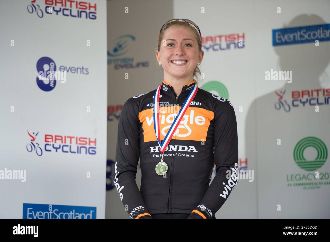 Laura Trott after placing second in the National Road Race ...