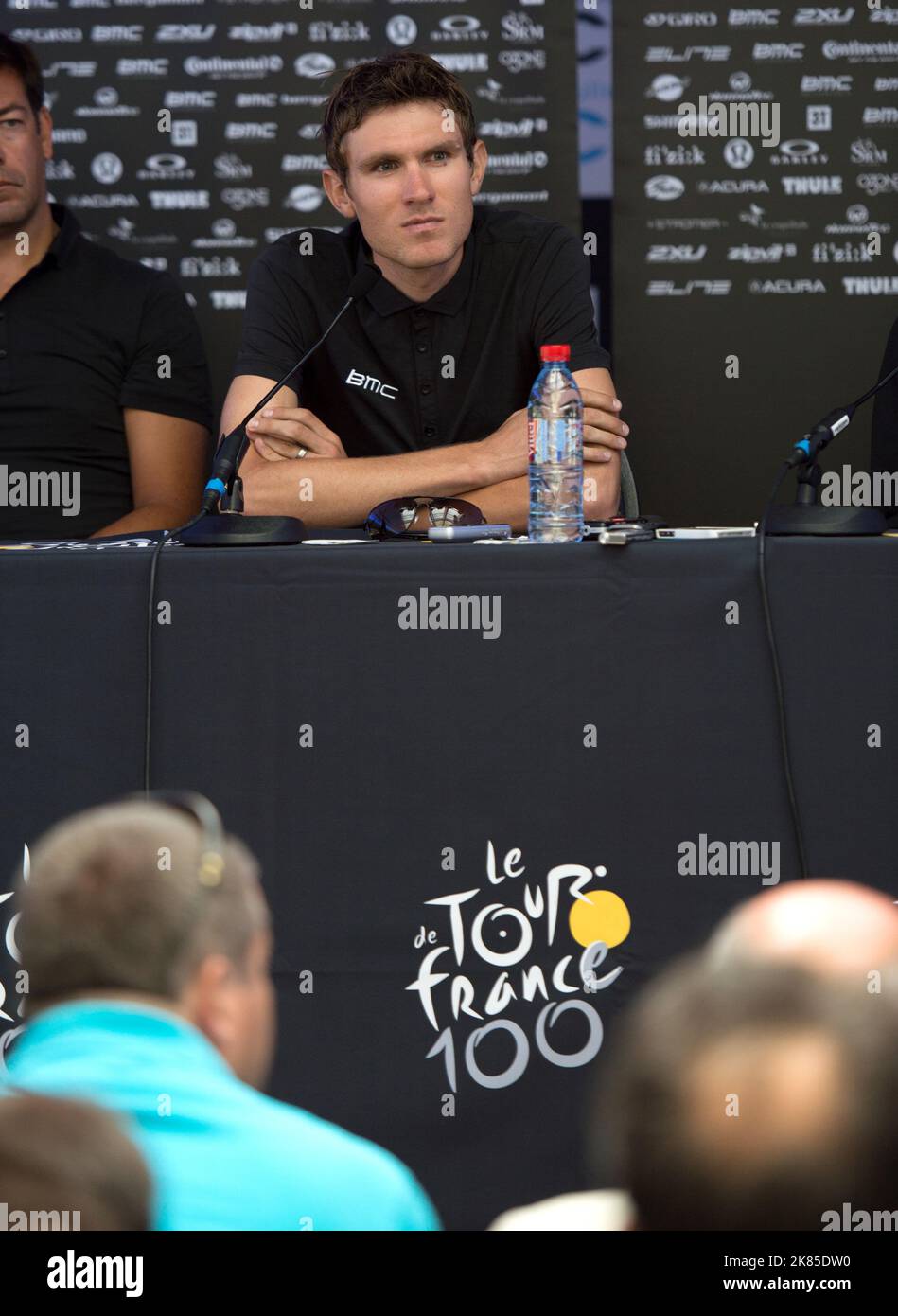 Tour de France 2013 press conference on the 'Mega Smeralda' Corsican ...