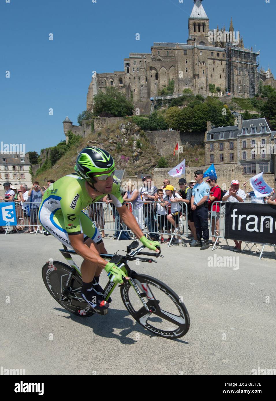 Stage 11 - Tour de France 2013 - Avranches to Mont St Michel ...