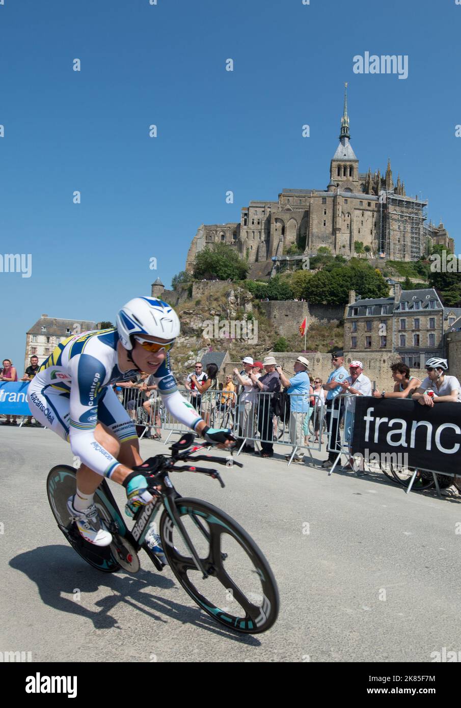 Stage 11 - Tour de France 2013 - Avranches to Mont St Michel ...