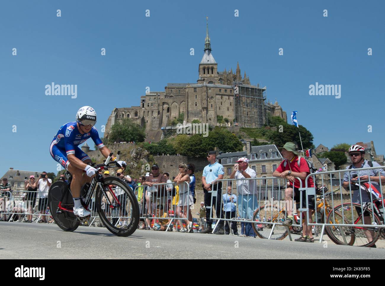 Stage 11 - Tour de France 2013 - Avranches to Mont St Michel ...