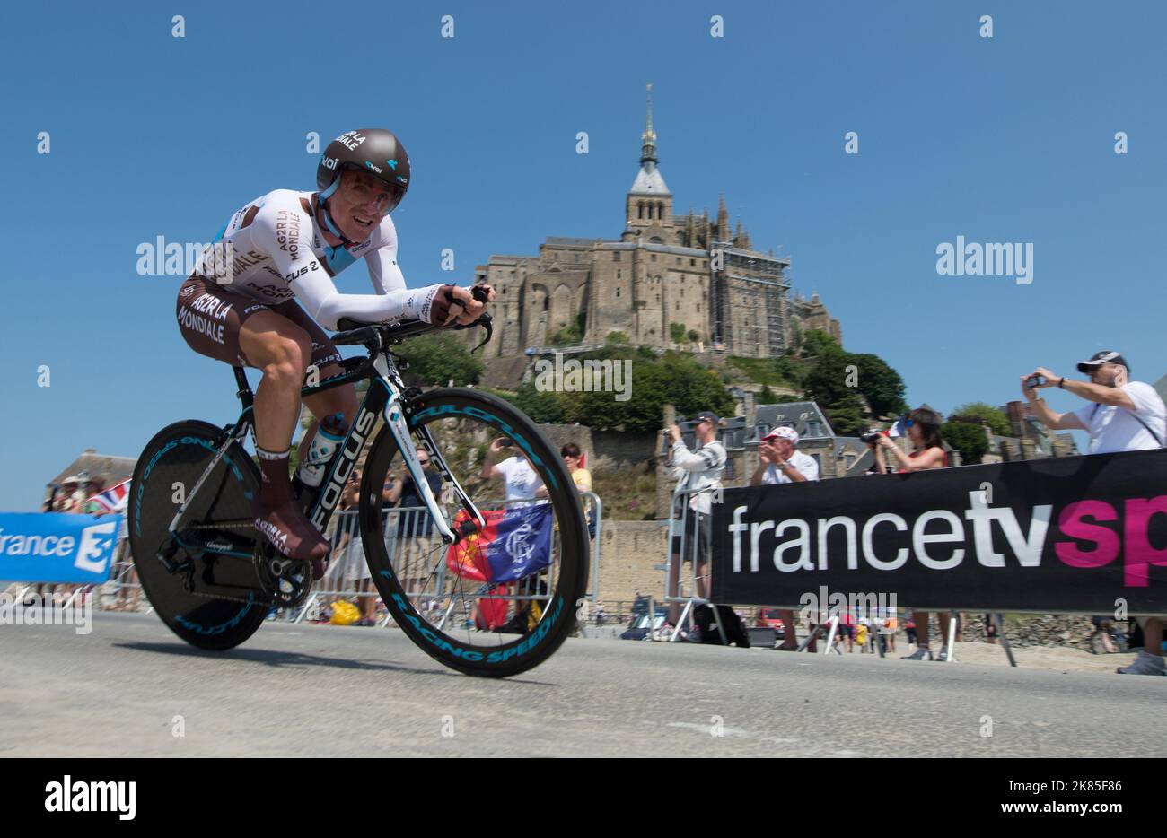 Stage 11 - Tour de France 2013 - Avranches to Mont St Michel ...