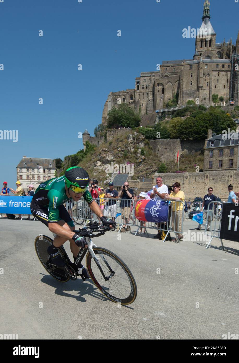 Stage 11 - Tour de France 2013 - Avranches to Mont St Michel ...