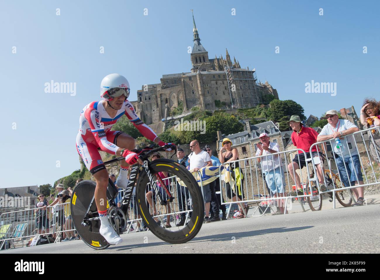 Stage 11 - Tour de France 2013 - Avranches to Mont St Michel ...