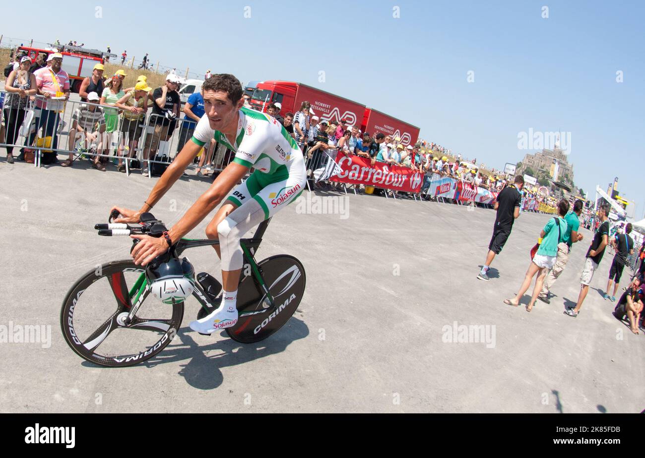 Stage 11 - Tour de France 2013 - Avranches to Mont St Michel ...