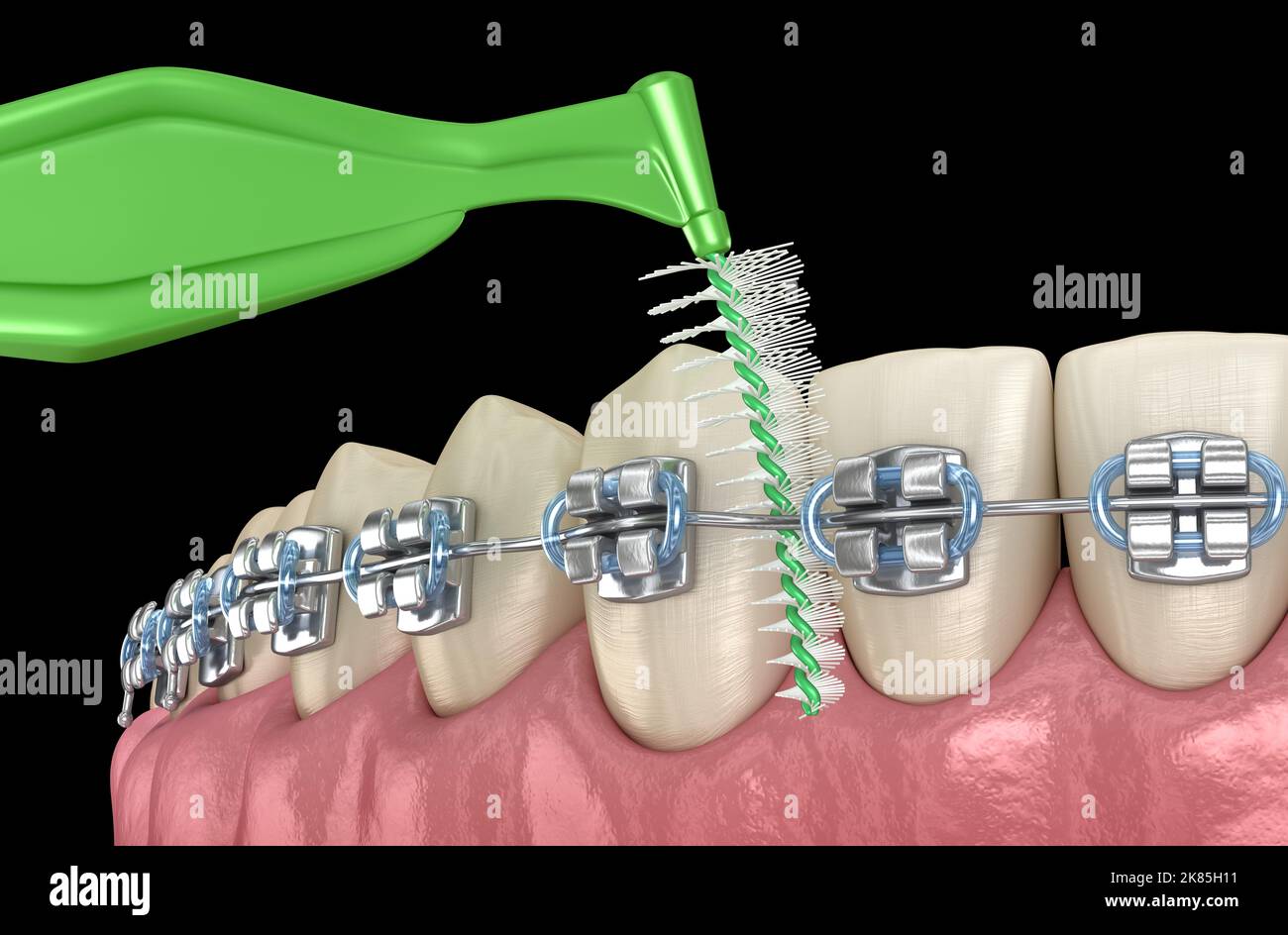 Interproximal cleaning hi-res stock photography and images - Alamy