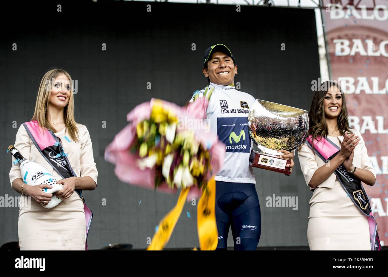 General Classification winner Nairo Alexander Quintana Rojas (Col ...