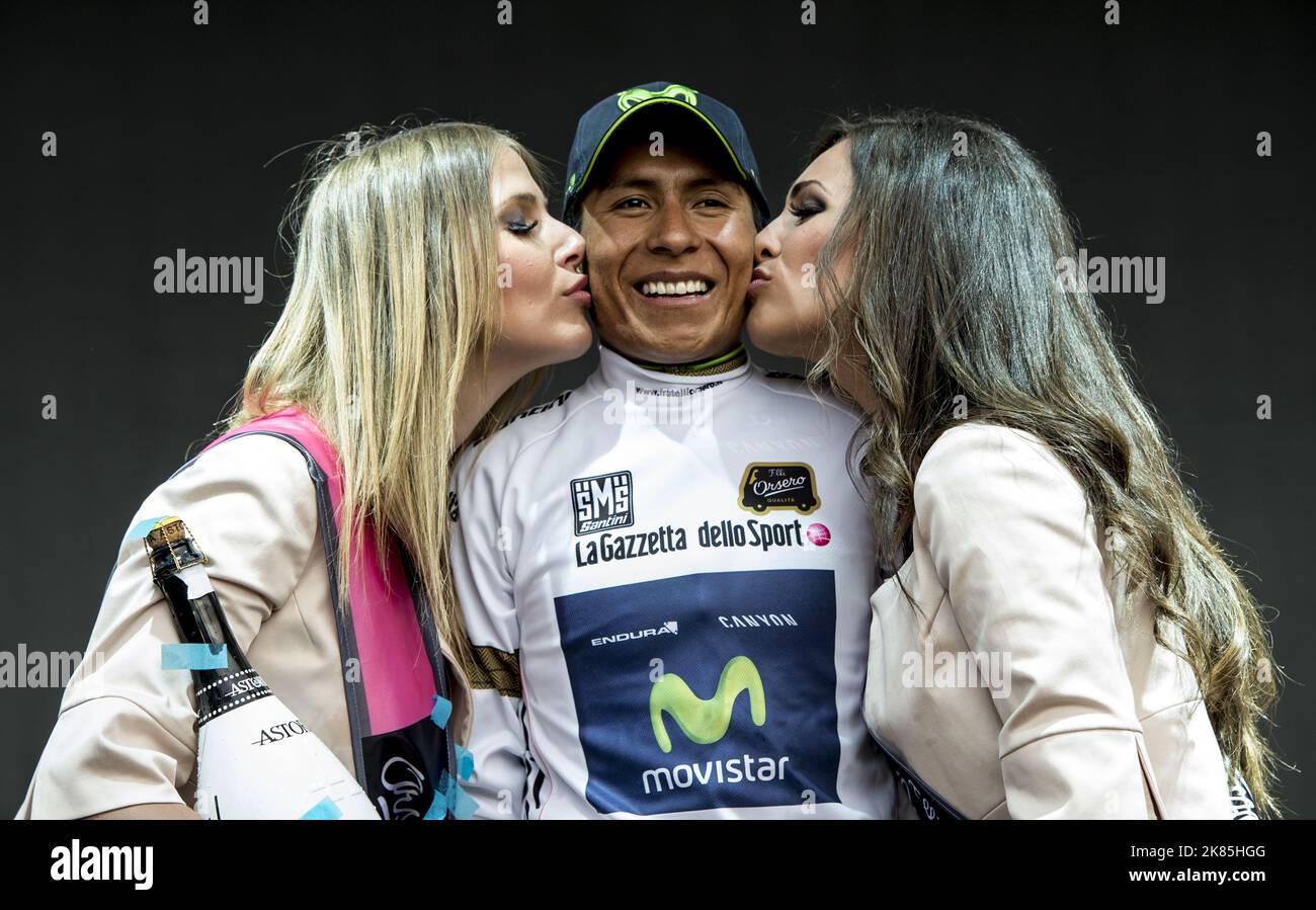 General Classification winner Nairo Alexander Quintana Rojas (Col) of ...