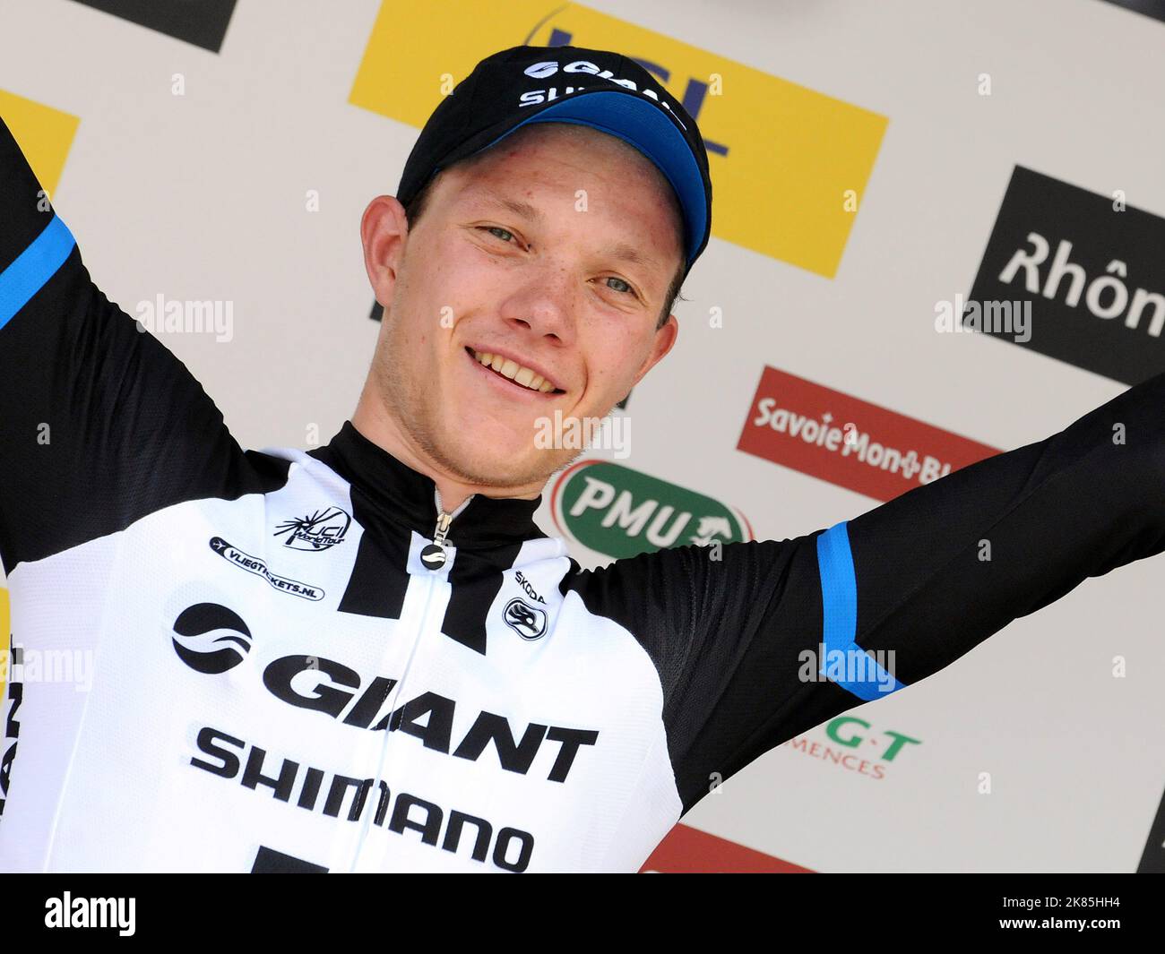 Giant Shimano's Nikias Arndt wins the stage 3 of the CritŽerium du ...