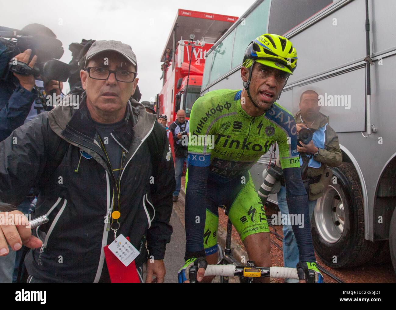 Alberto Contador (Tinkoff Saxo) lost time in the mini hell of the north ...