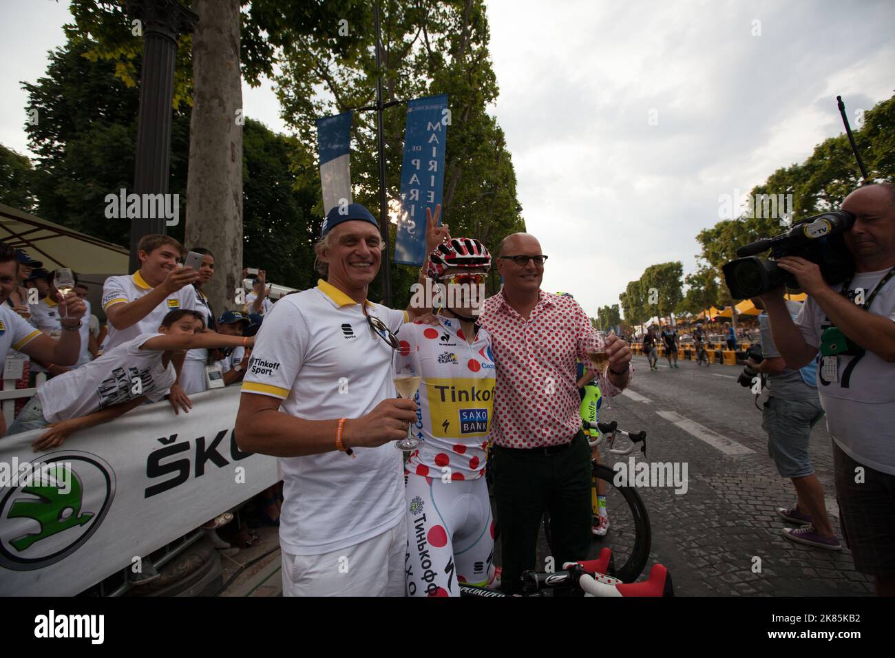 Stage 21 Tour De France Evry - Paris Champs Elyesse - Oleg Tinkova ...