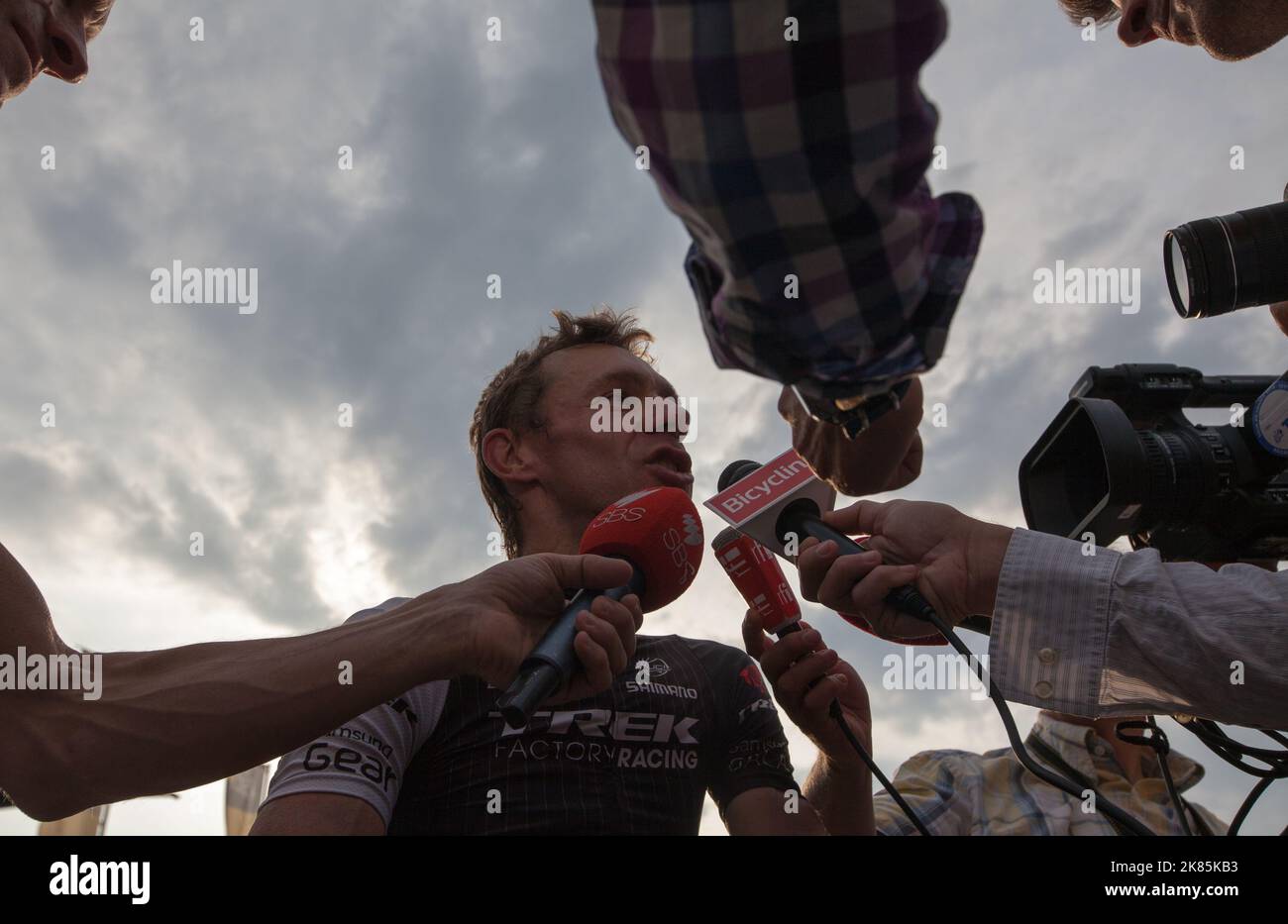 Stage 21 Tour De France Evry - Paris Champs Elyesse - Jens Voigt (Trek ...