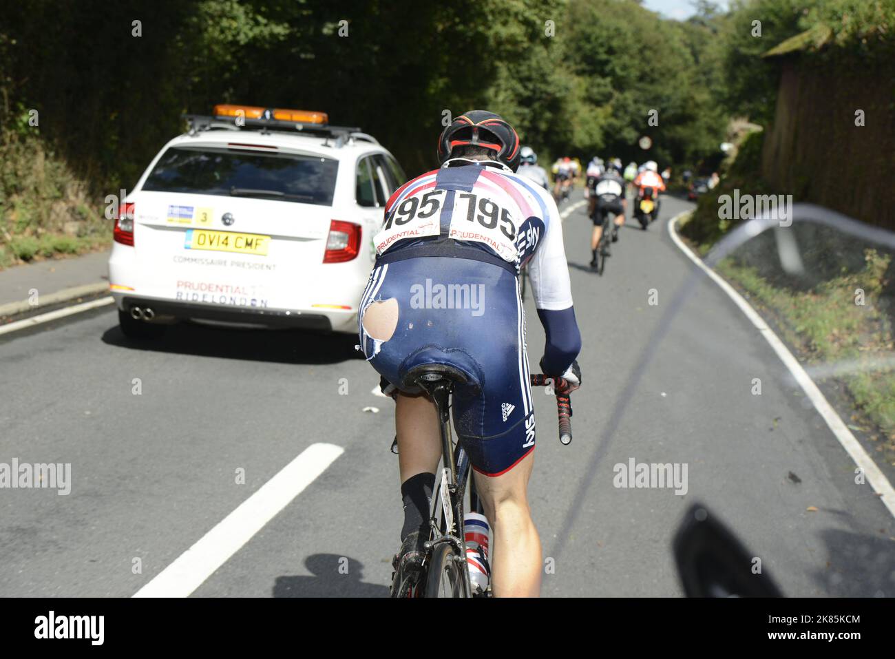 Jake Kelly shows signs of a tumble Stock Photo - Alamy
