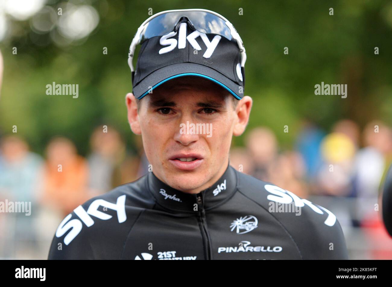 Team Sky's Ben Swift Stock Photo - Alamy