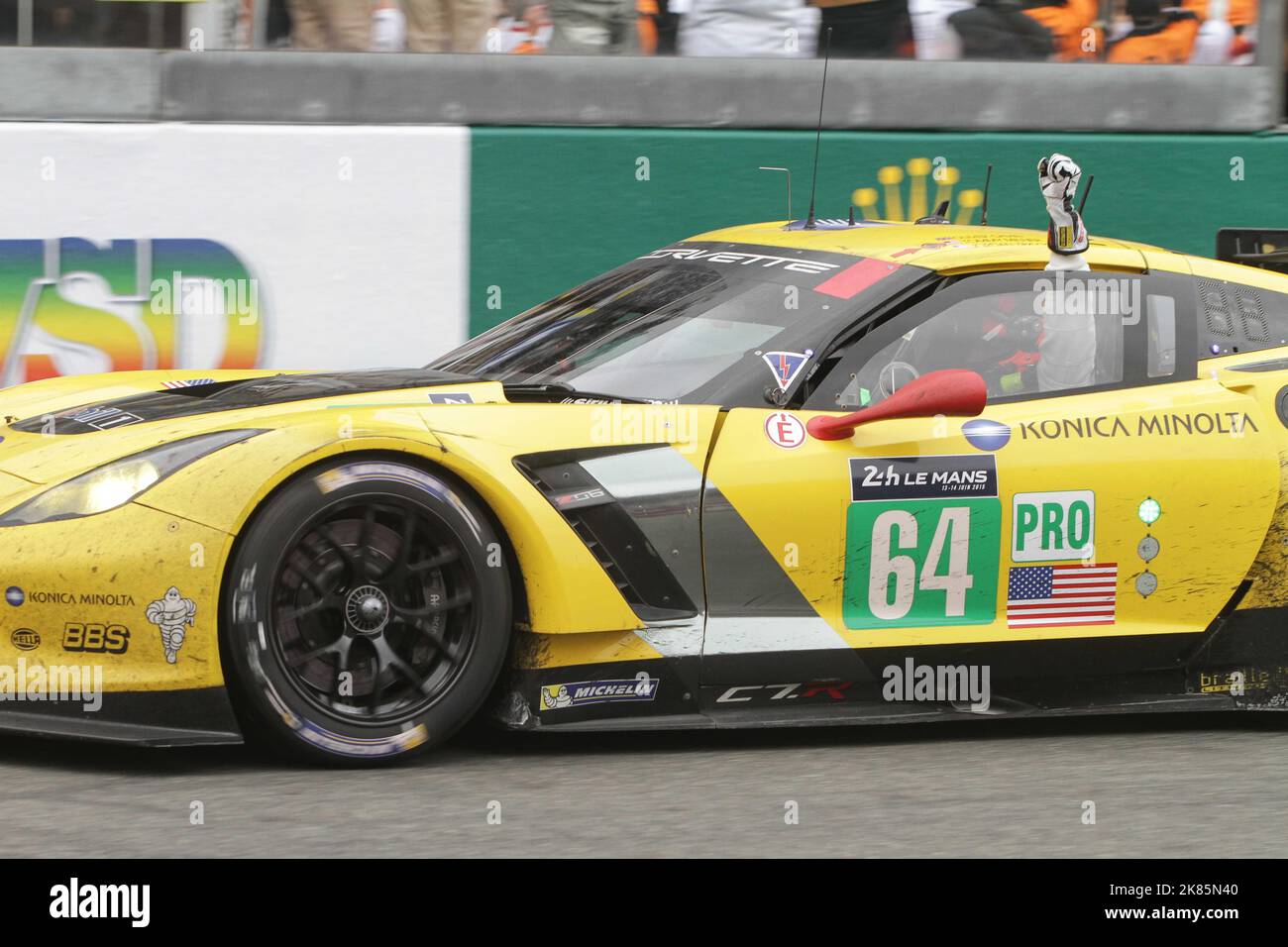 Britains Oliver Gavin, together with Americans Jordan Taylor & Tommy ...