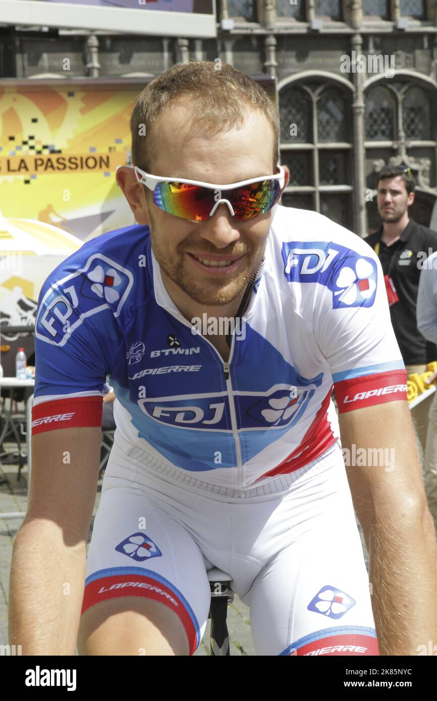 Jeremy Roy France FDJ - Tour de France Stage 3 Stock Photo - Alamy