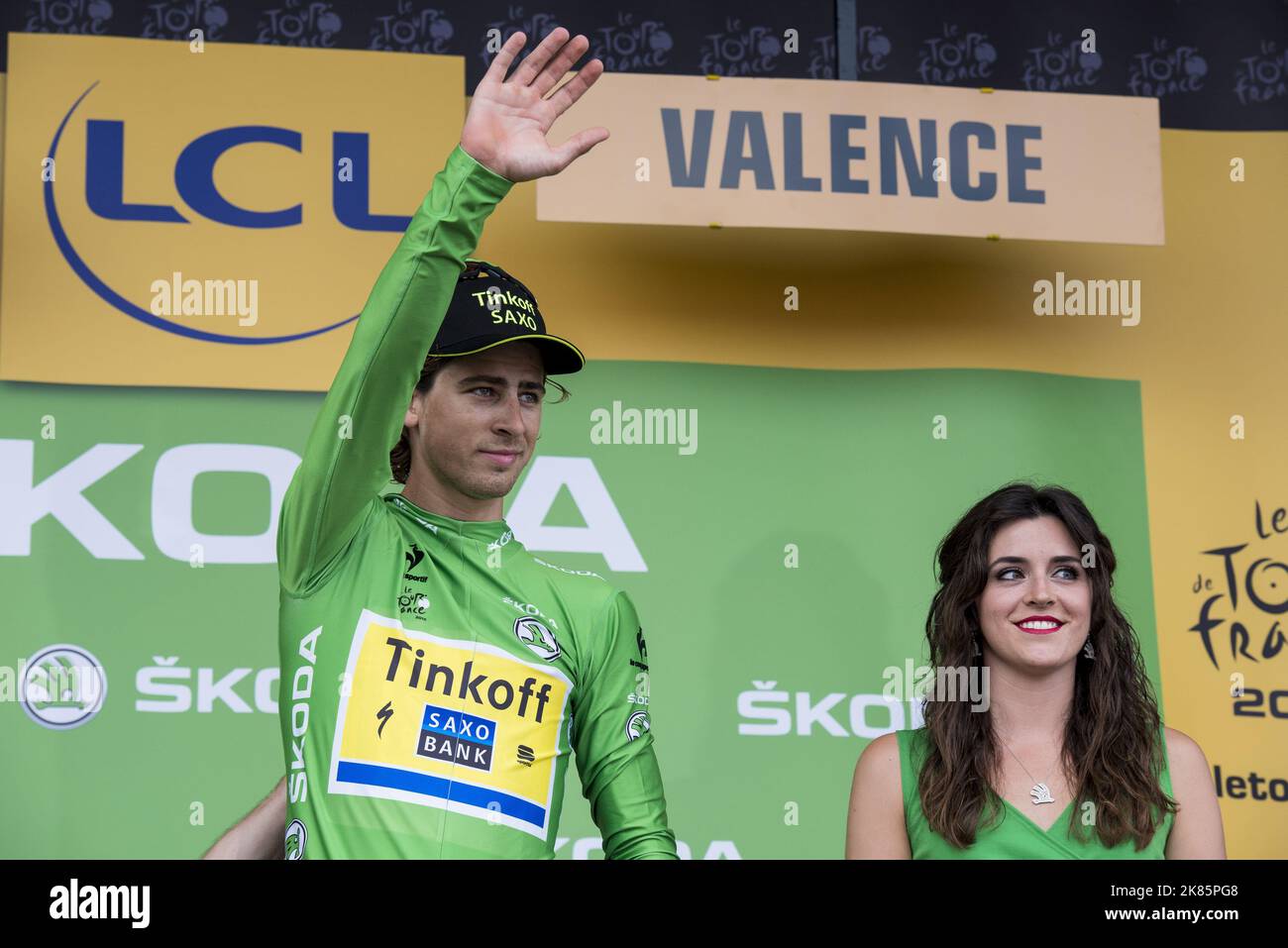 Peter Sagan of team Tinkoff Saxo Bank retains his leader's sprinter's ...