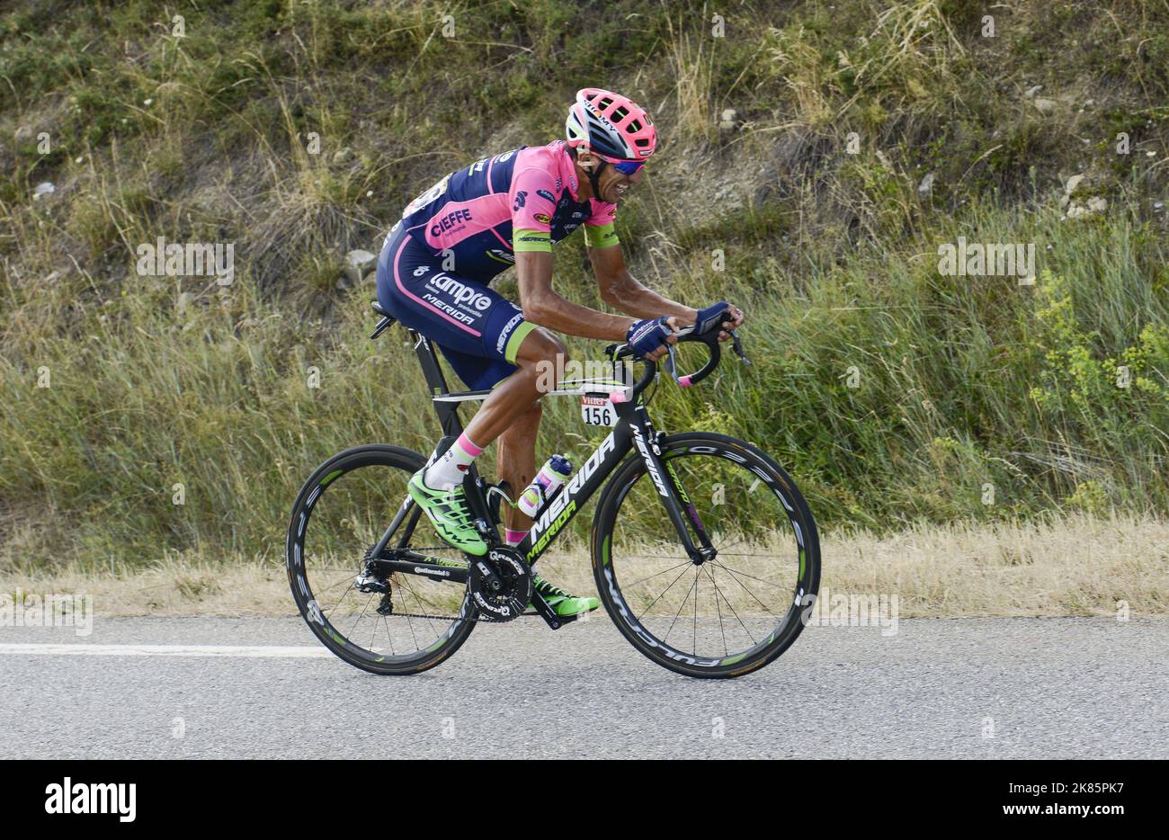Ruben Plaza Moilina of team Lampre Merida Stock Photo - Alamy