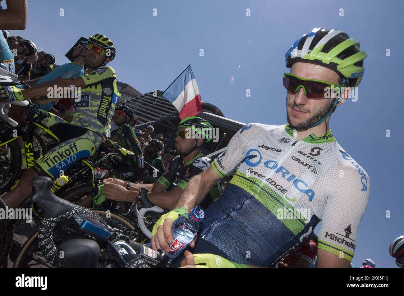 Ruben Plaza Moilina team Lampre Merida wins the stage in a solo sprint ...