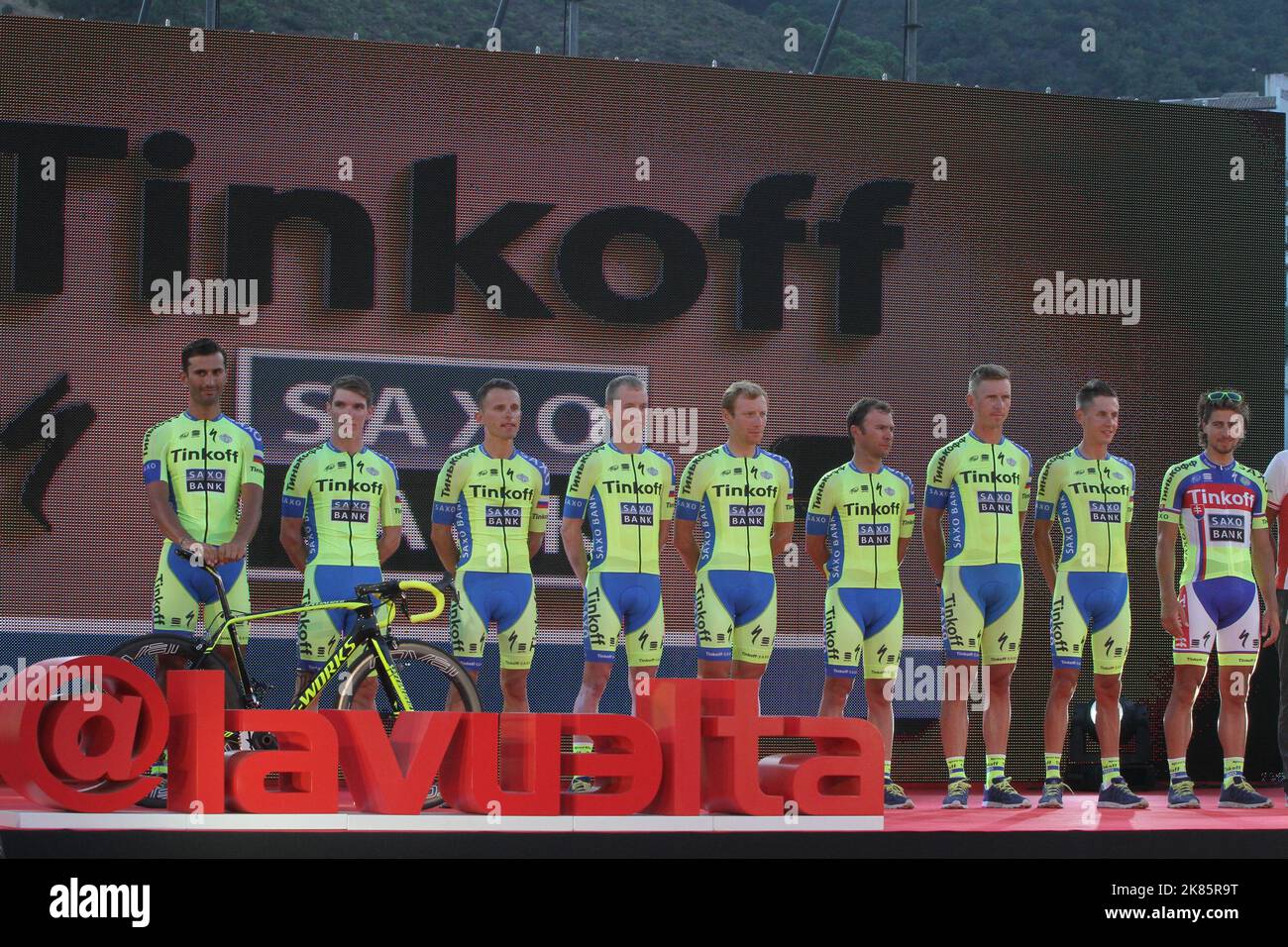 Tinkoff saxo team hi-res stock photography and images - Alamy