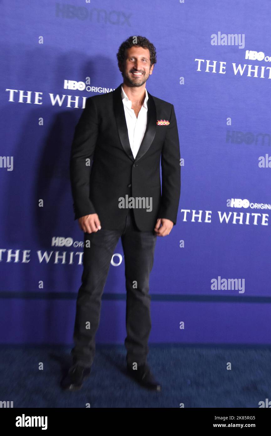 Los Angeles, California, USA 20th October 2022 Actor Federico Ferrante ...