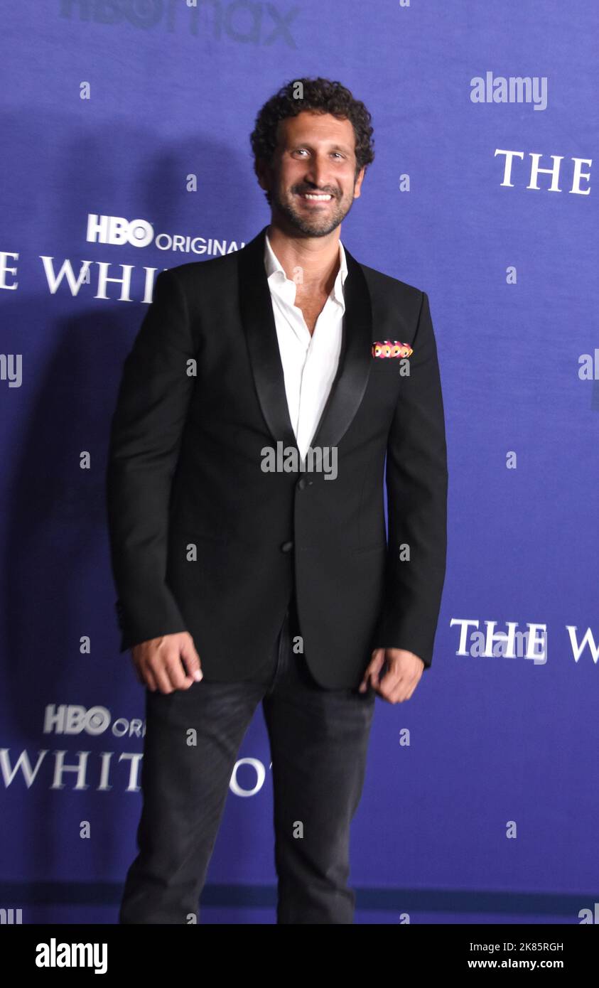 Los Angeles, California, USA 20th October 2022 Actor Federico Ferrante ...