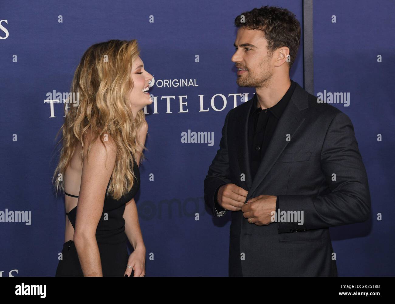 Los Angeles, USA. 20th Oct, 2022. (L-R) Meghann Fahy and Theo James at ...