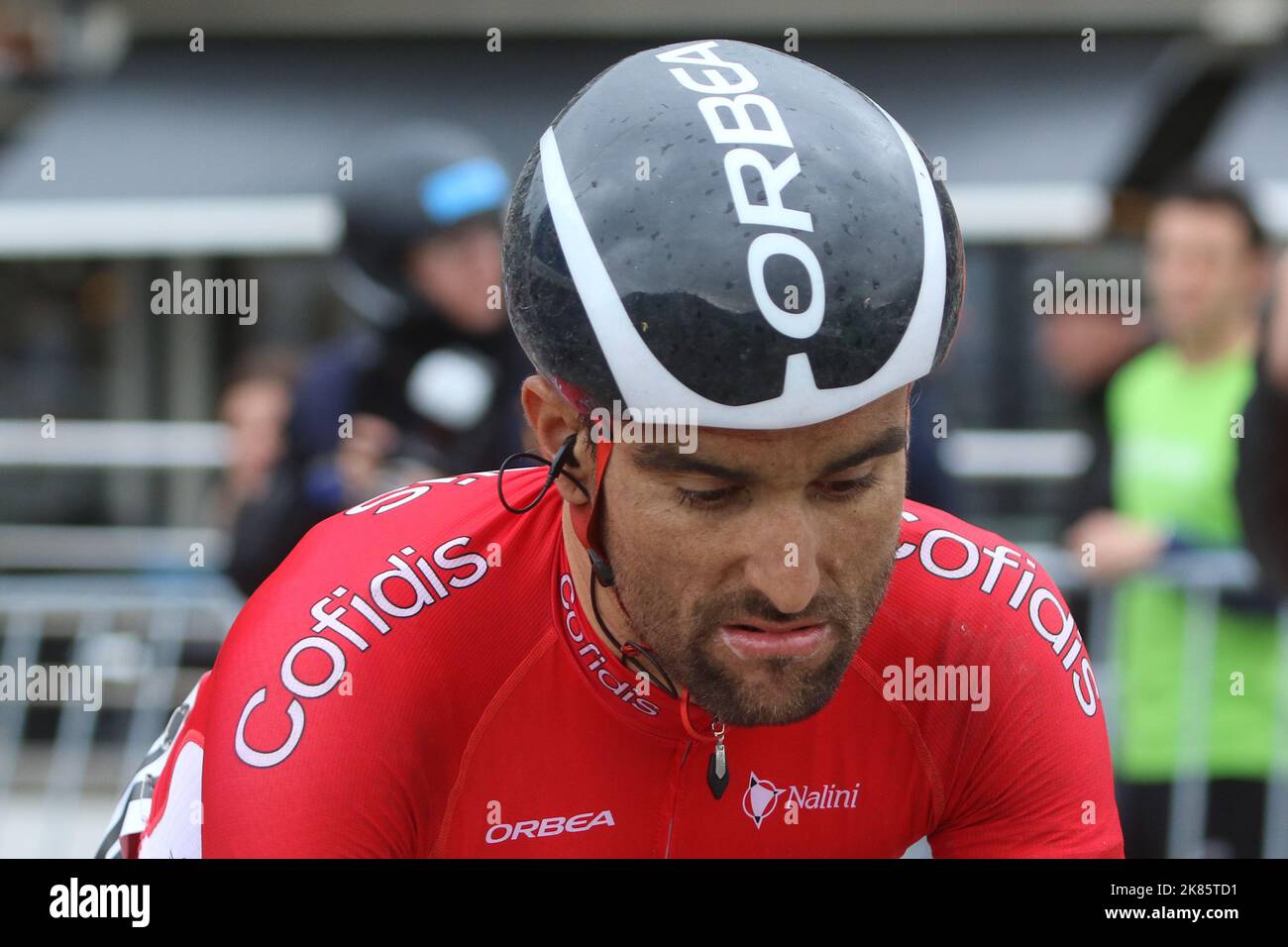 Luis Angel Mate of Cofidis after the stage finish Stock Photo - Alamy