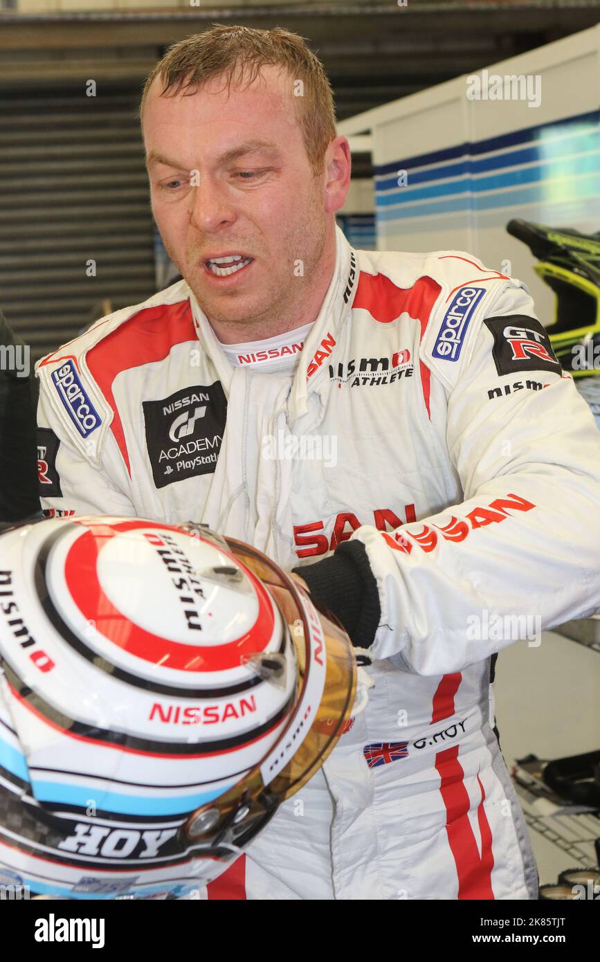 6 time Olympic gold medal winner Sir Chris Hoy driving for the Algarve ...