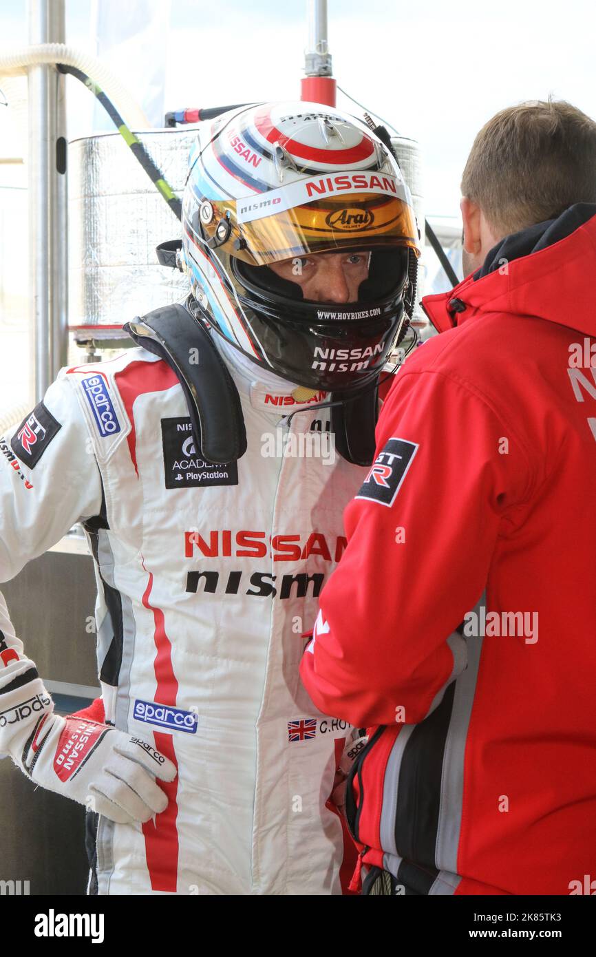 6 time Olympic gold medal winner Sir Chris Hoy driving for the Algarve ...